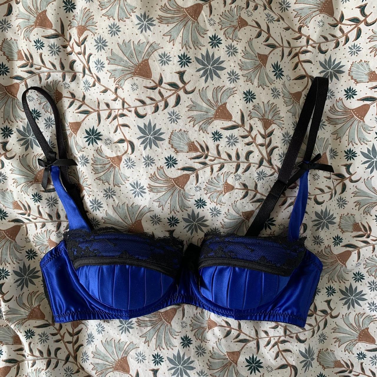 vintage la senza balcony padded underwire bra -... | Depop