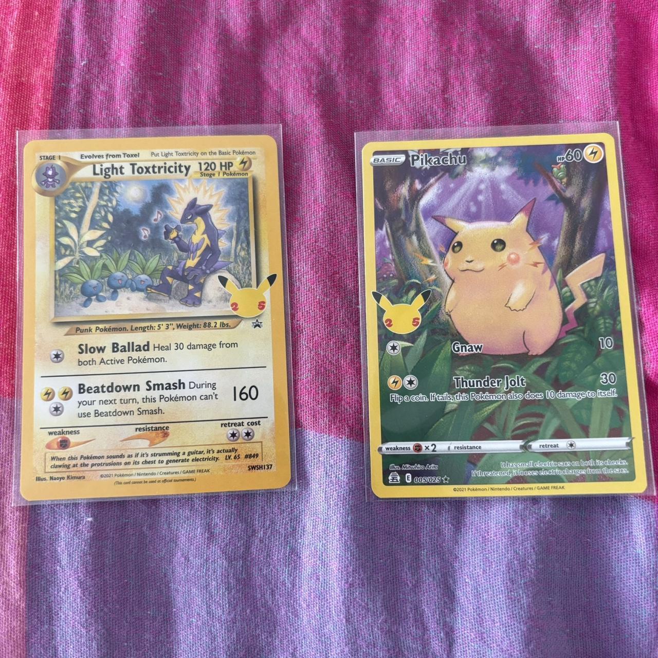 light toxtricity celebrations collection promo 2021... - Depop