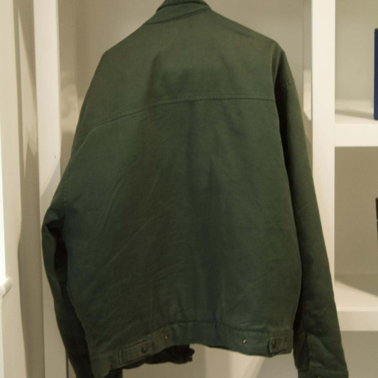 Vintage Lee Heavy Weight Bomber Jacket Zip does... - Depop