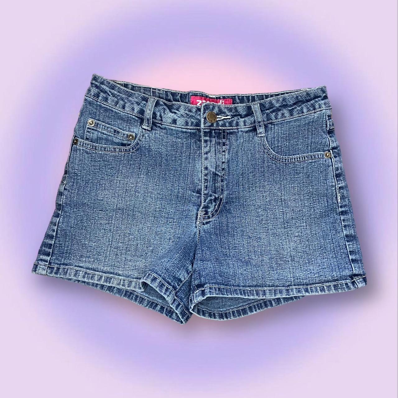 Y2k Zana Di Denim Shorts Tagged Size 7 Midrise Depop