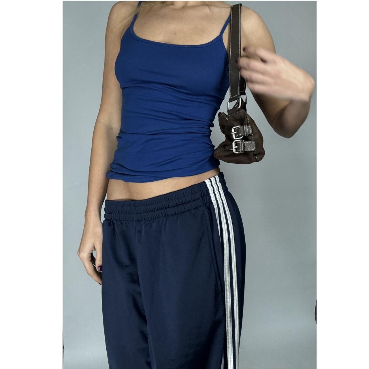 Royal blue spaghetti strap tank... - Depop