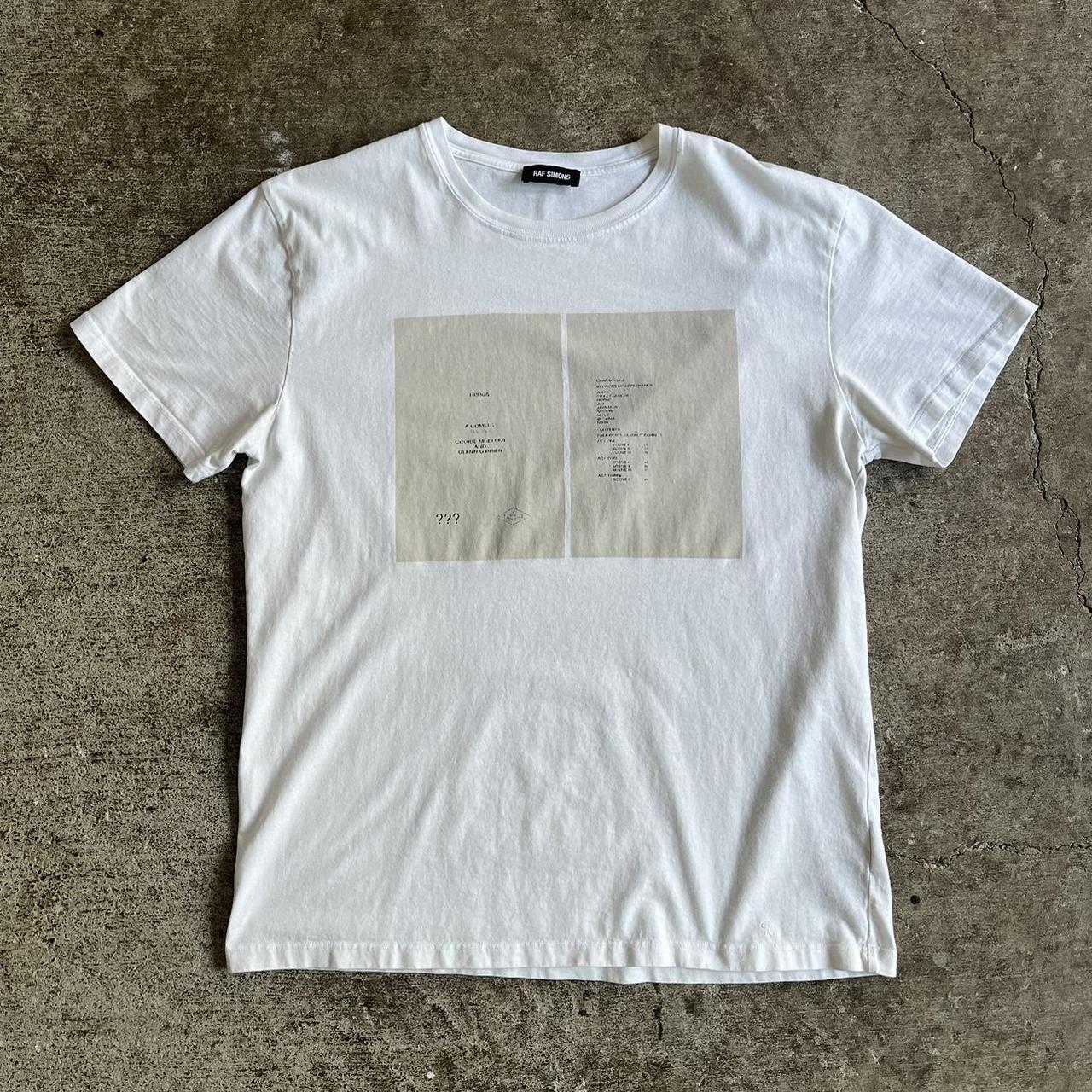 Raf Simons FW 18/19 Cookies Mueller Tee Shirt Size... - Depop