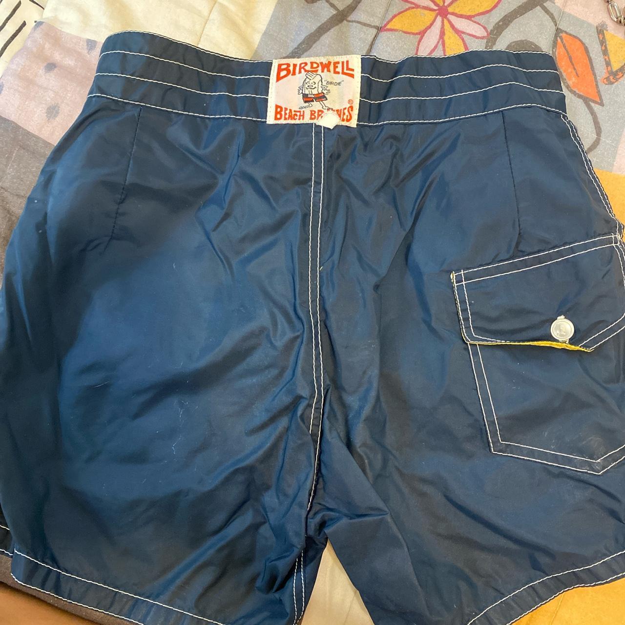 Vintage bird well swim shorts - Depop
