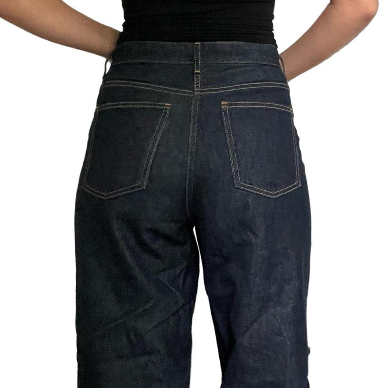 COS raw denim jeans Tailored High rise 27 No flaws - Depop