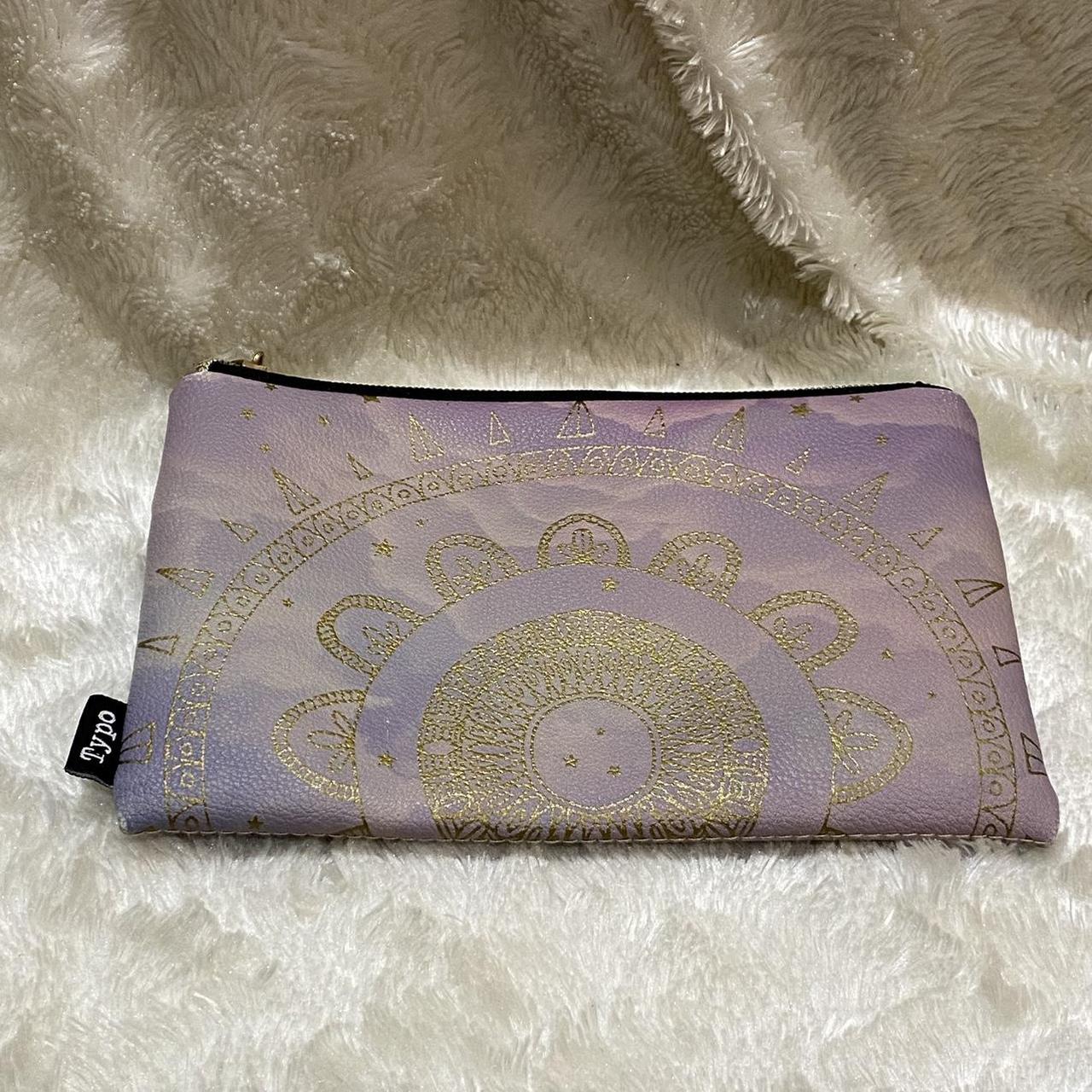 Typo pencil case / makeup bag! beautiful blue purple... - Depop
