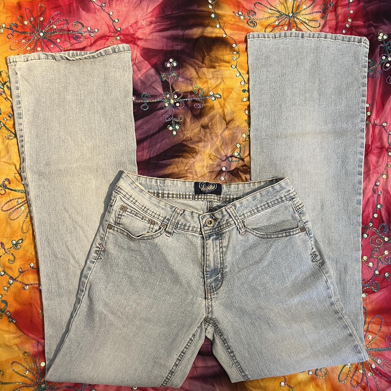 vintage angel jeans waist~ 30 inches inseam~ 33... - Depop