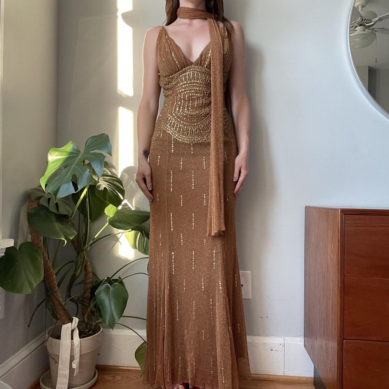 Cache Formal / Prom Dress * lovely embellished... - Depop