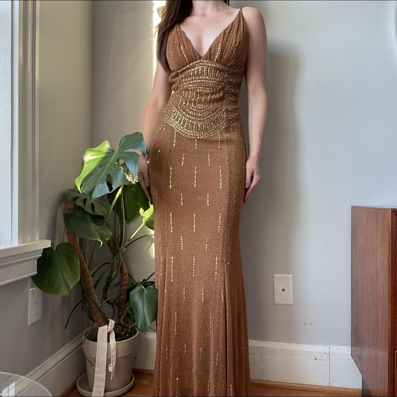 Cache Formal / Prom Dress * lovely embellished... - Depop