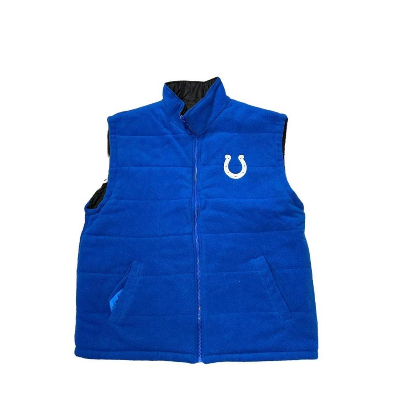 Vintage Puffer Vest Indianapolis Colts Vest Depop