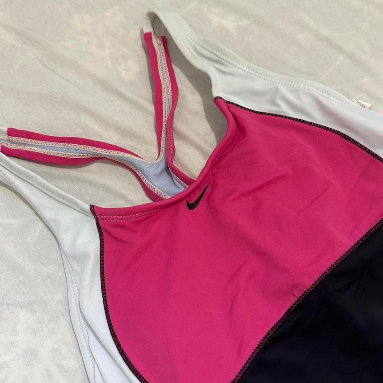 Nike Bathing Suit Swimsuit Women’s Color-Block... - Depop