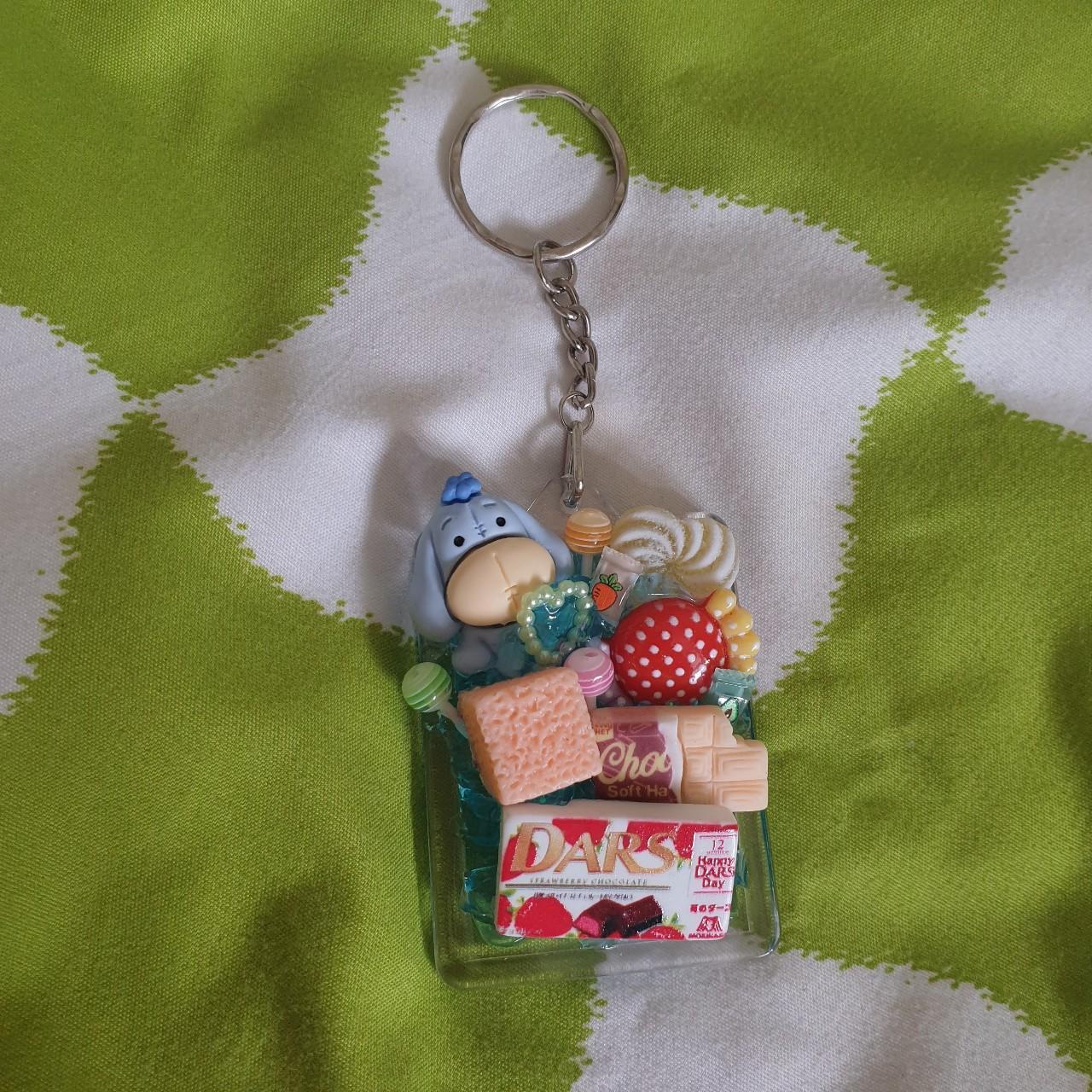 Handmade single-sided Decoden keychain All keyrings... - Depop