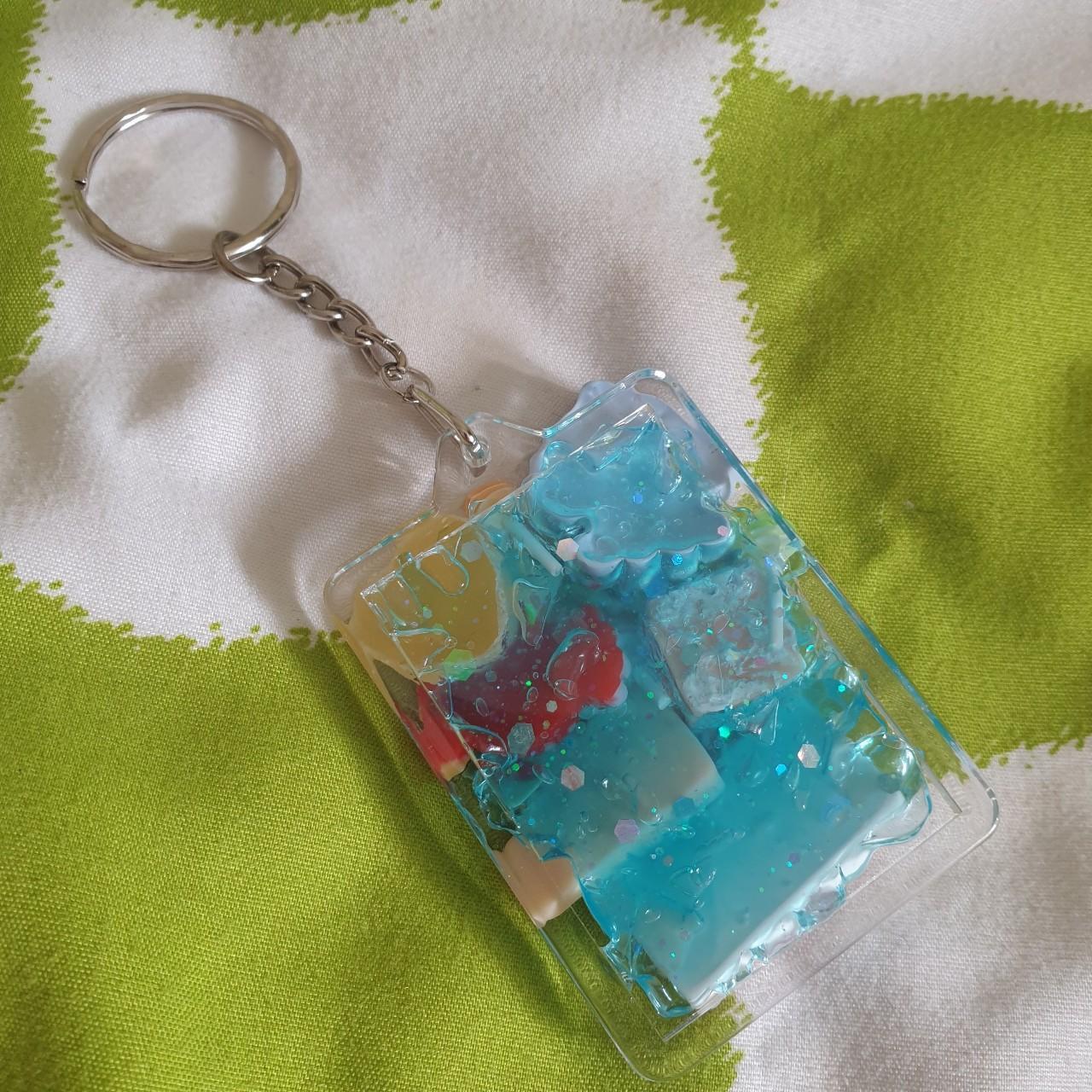 Handmade single-sided Decoden keychain All keyrings... - Depop