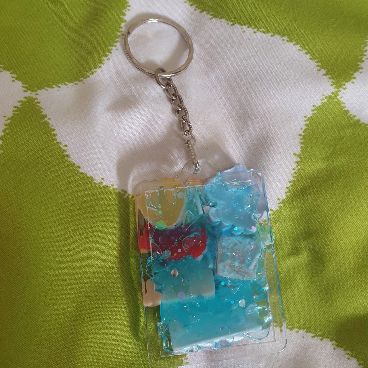 Handmade single-sided Decoden keychain All keyrings... - Depop