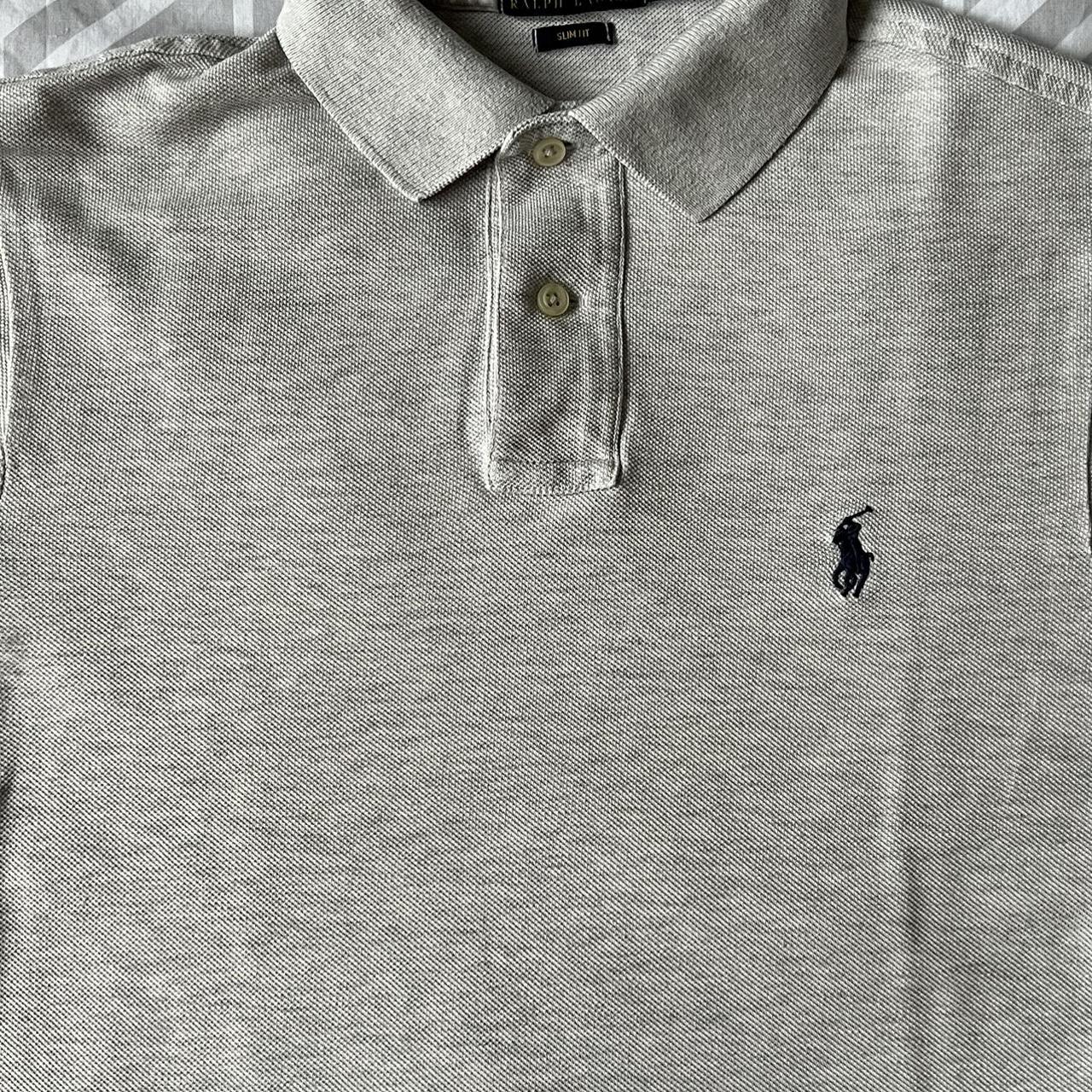 Polo Ralph Lauren Men's Grey Polo-shirts | Depop