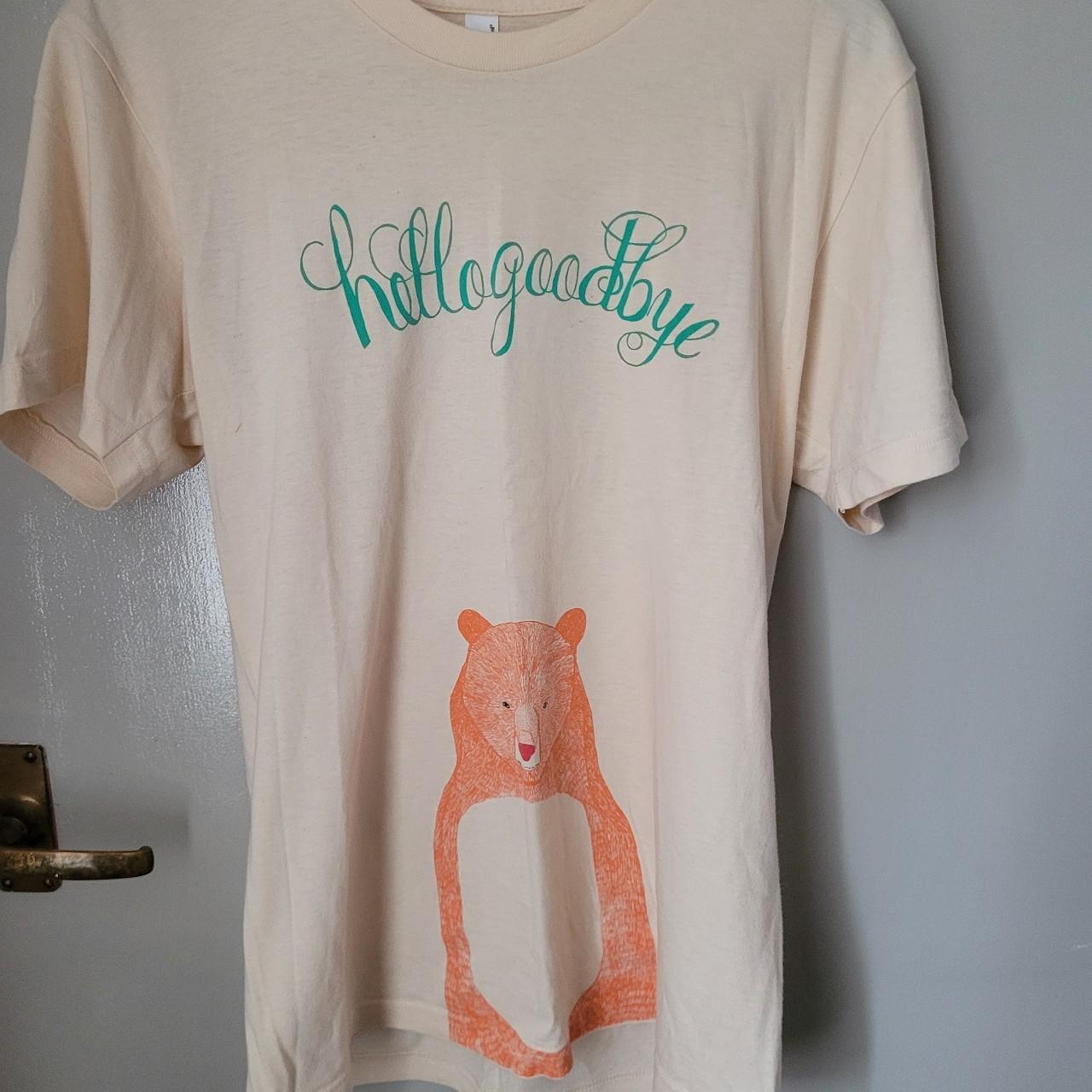 Hellogoodbye limited edition band tshirt, American... - Depop