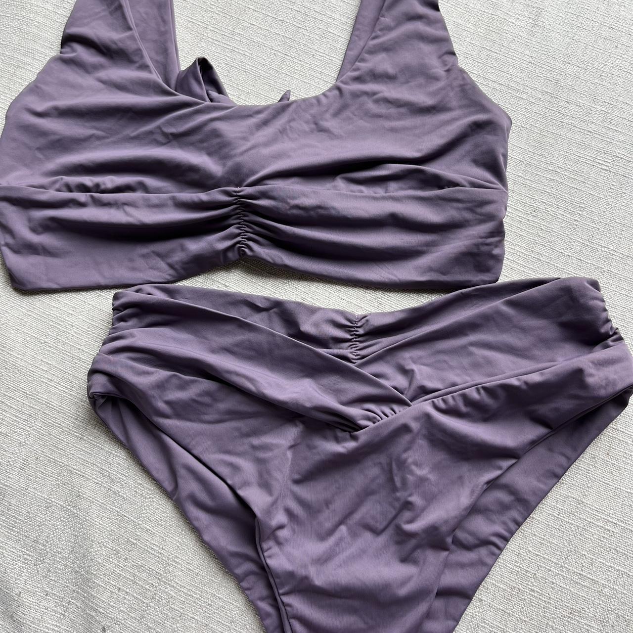 Riot Swim purple bikini - Depop