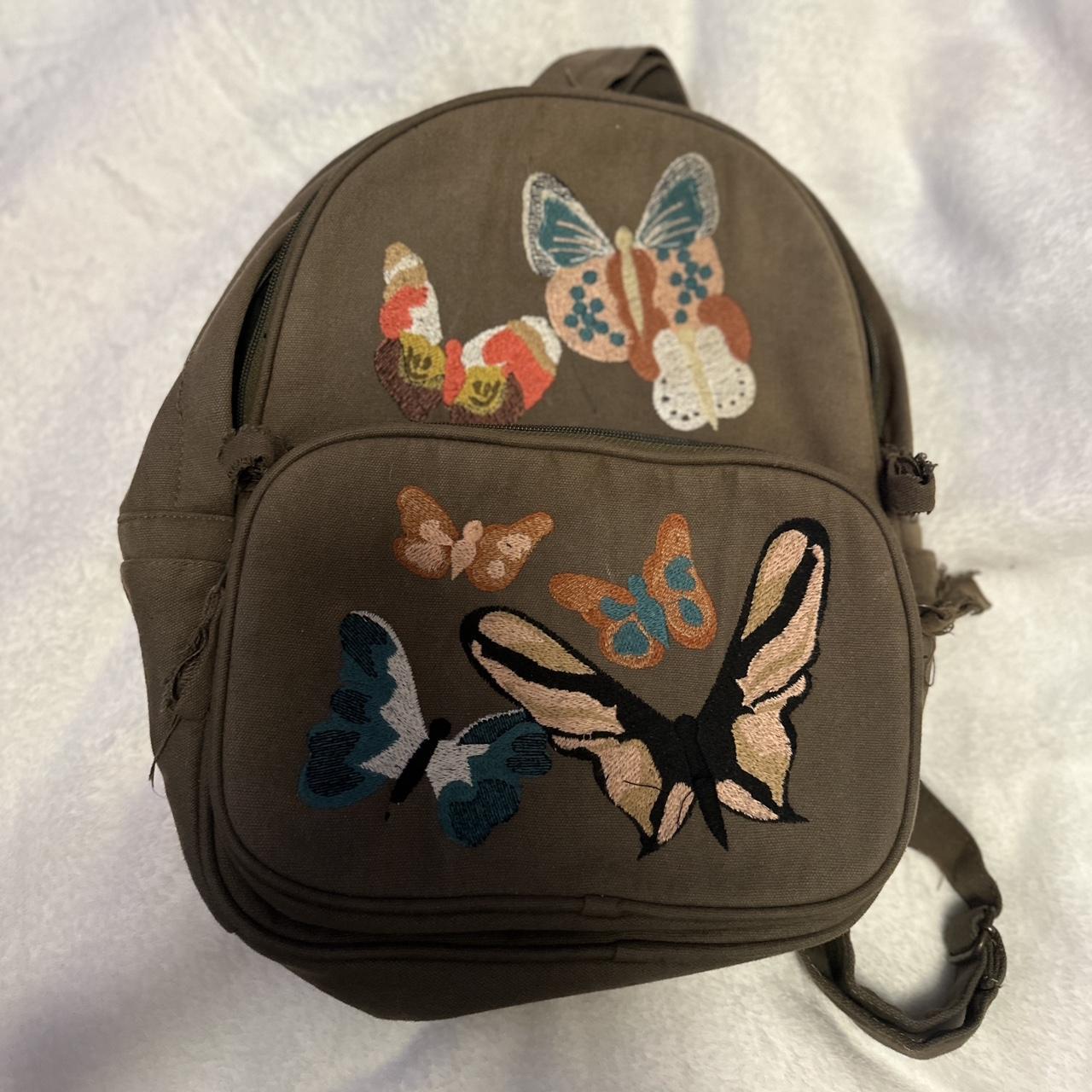 Earthbound Trading Company Mini Backpack used but in... - Depop