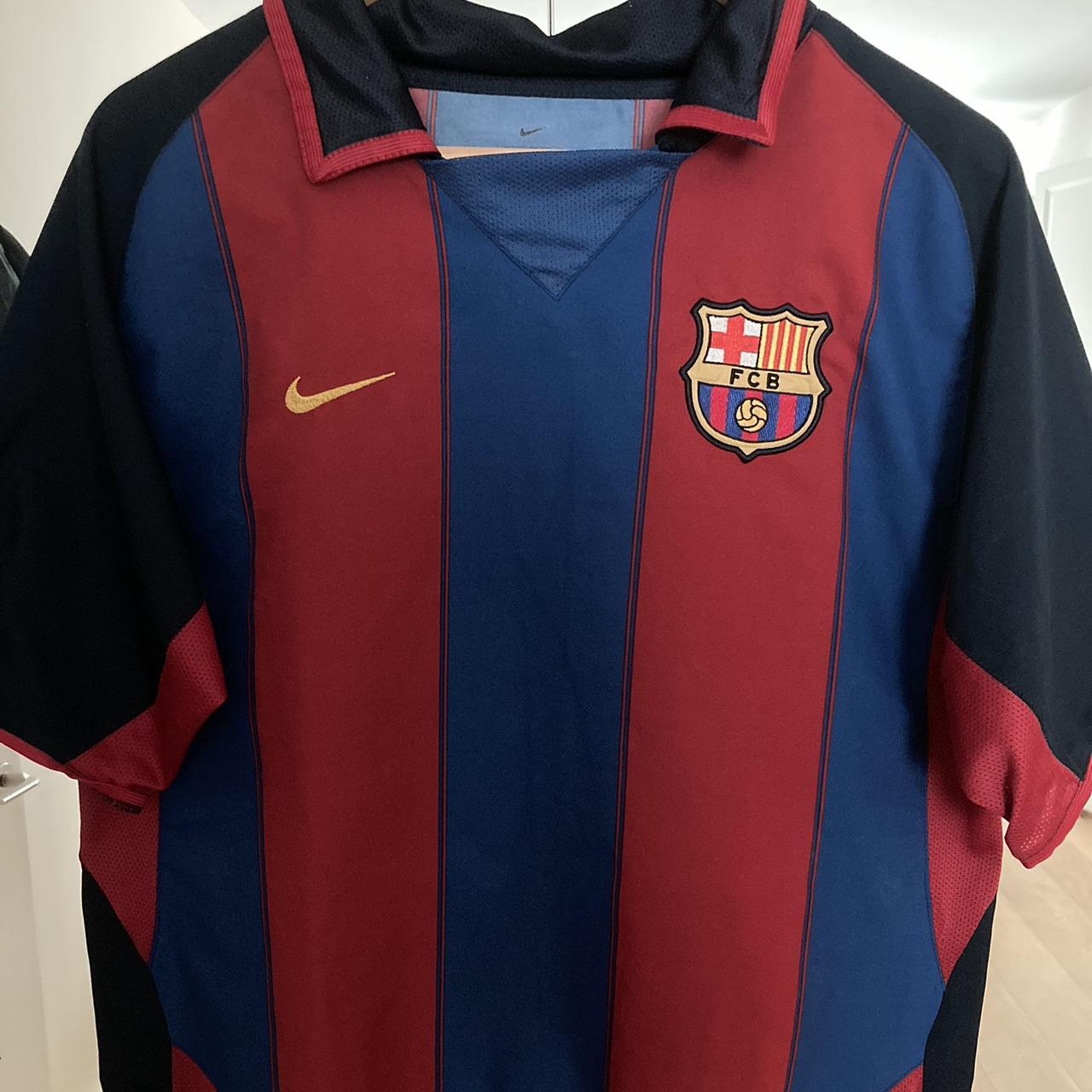 The iconic first kit used by Ronaldinho at Barca... - Depop