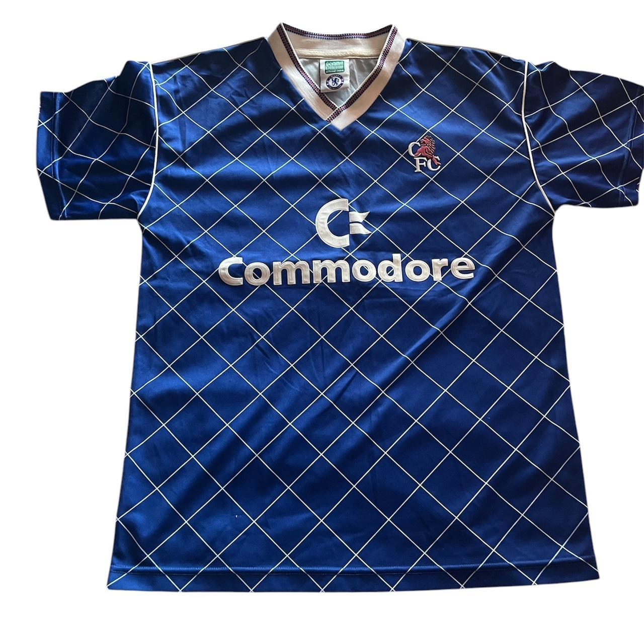 Chelsea 80s retro football shirt medium men’s sold... | Depop