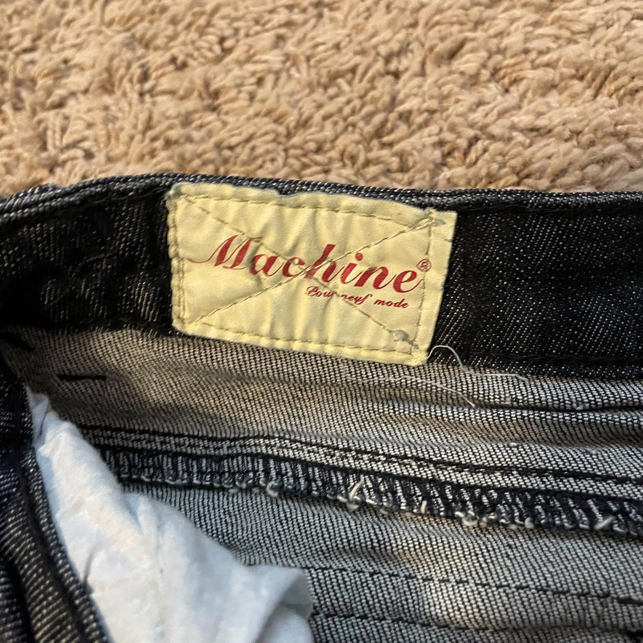 Y2K Machine Pour Neuf Mode Distressed Mini... - Depop