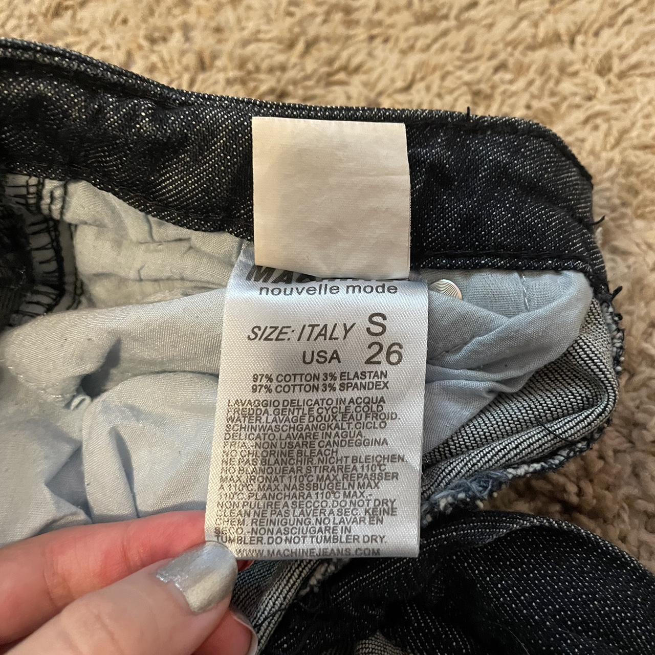 Y2K Machine Pour Neuf Mode Distressed Mini... - Depop