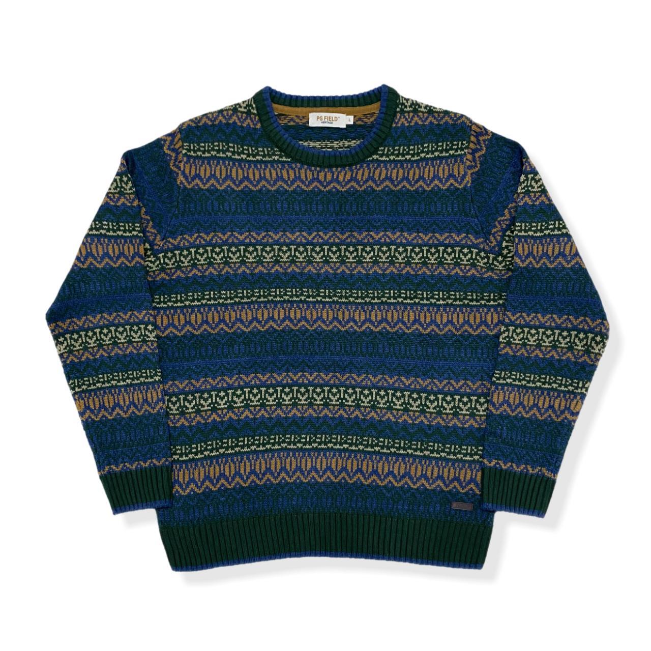 P.G. Field Jumper 👼🏻 PG Field green/blue/orange... | Depop