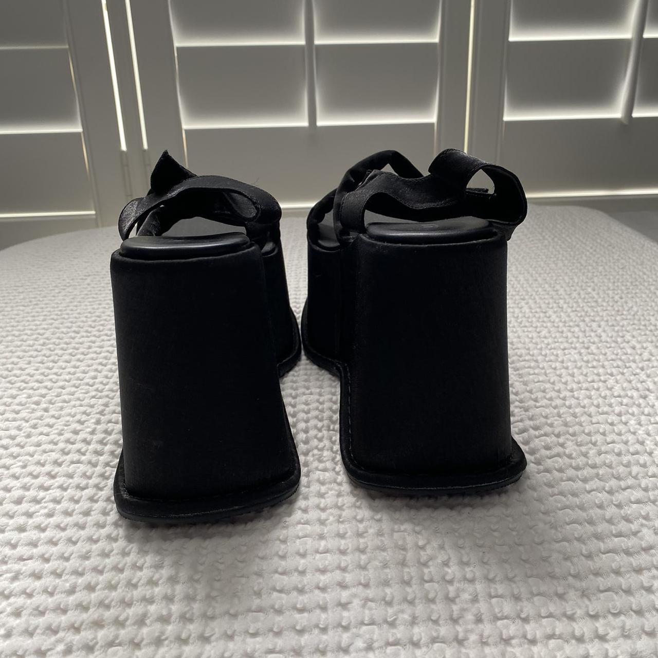 Unif Bubble Platform Sandals Super stacked strappy... - Depop