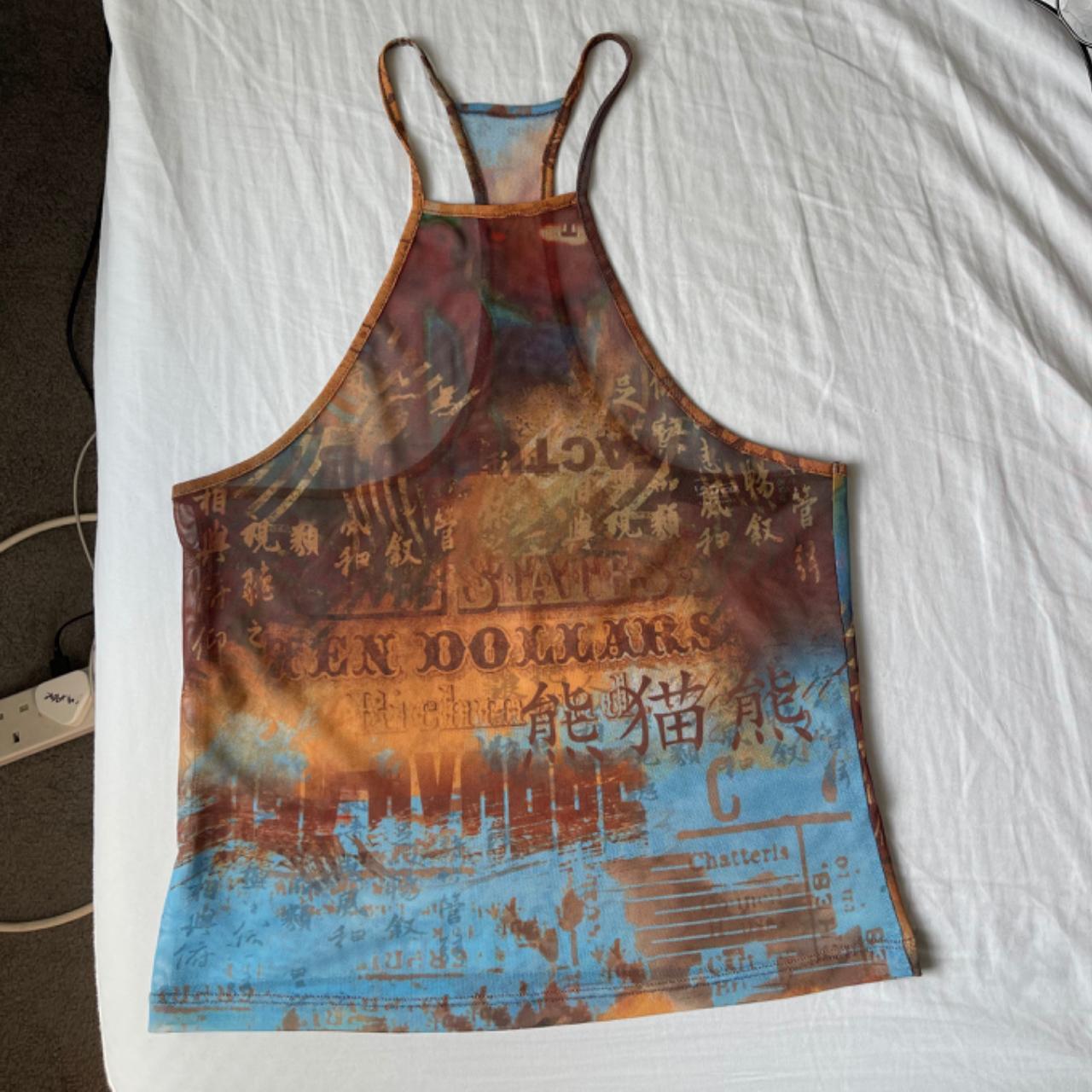 Jaded London Ldn heat map mesh top Size 8 in... - Depop