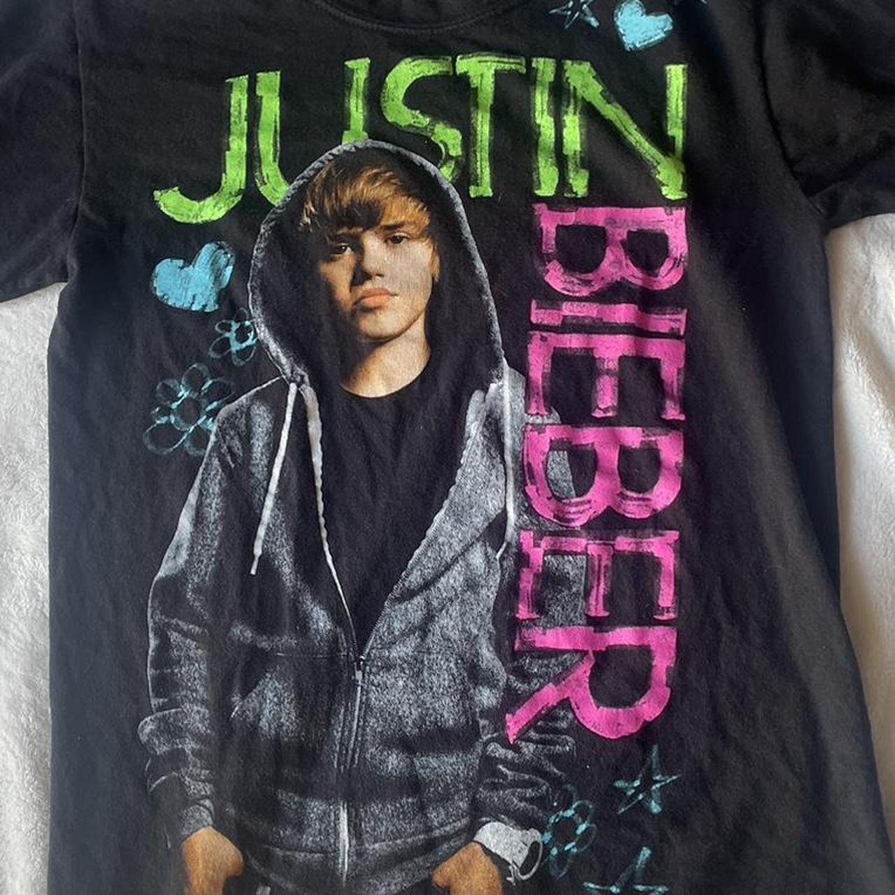 justin beiber merch circa 2012 size small... - Depop