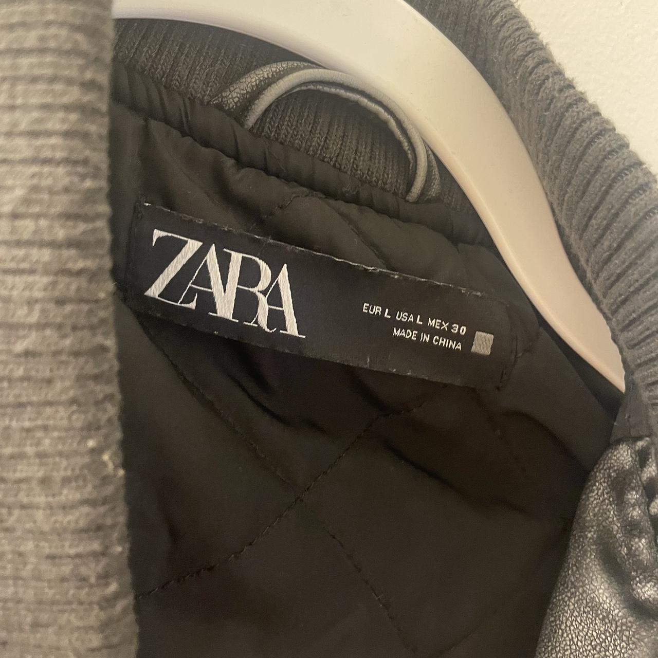 HOLD DO NOT BUY ZARA Distressed Leather Cropped... - Depop