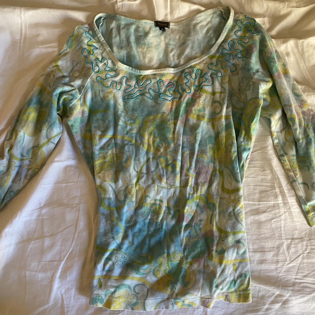 cute language shirt #ytk #indie #boho #coquette... - Depop