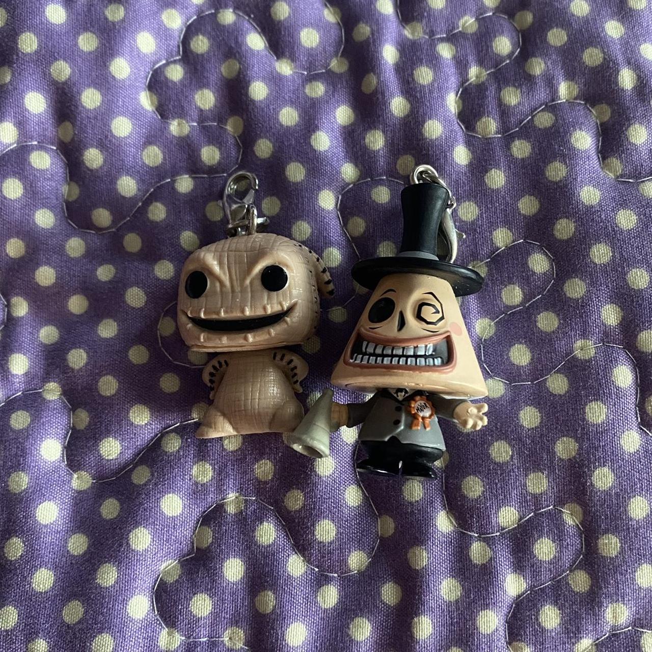 nightmare before christmas funko pop keychains $10... - Depop