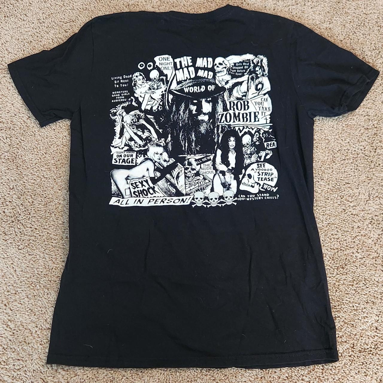 Rob Zombie tee - bought at a show #robzombie... | Depop