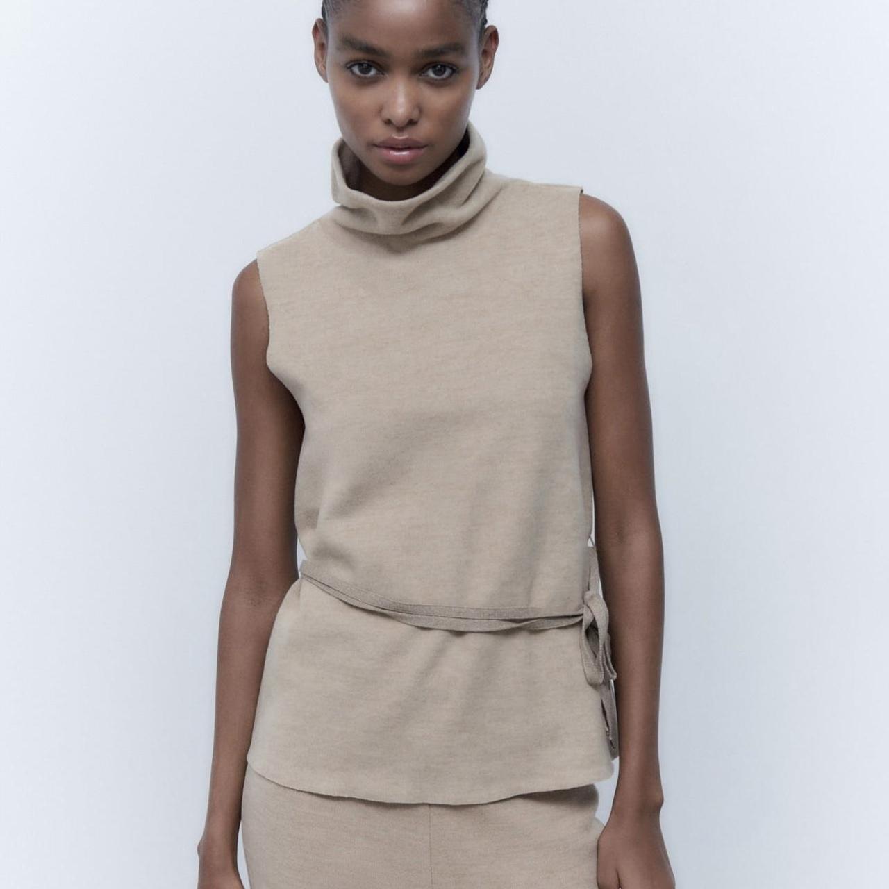 Zara soft touch top - Depop