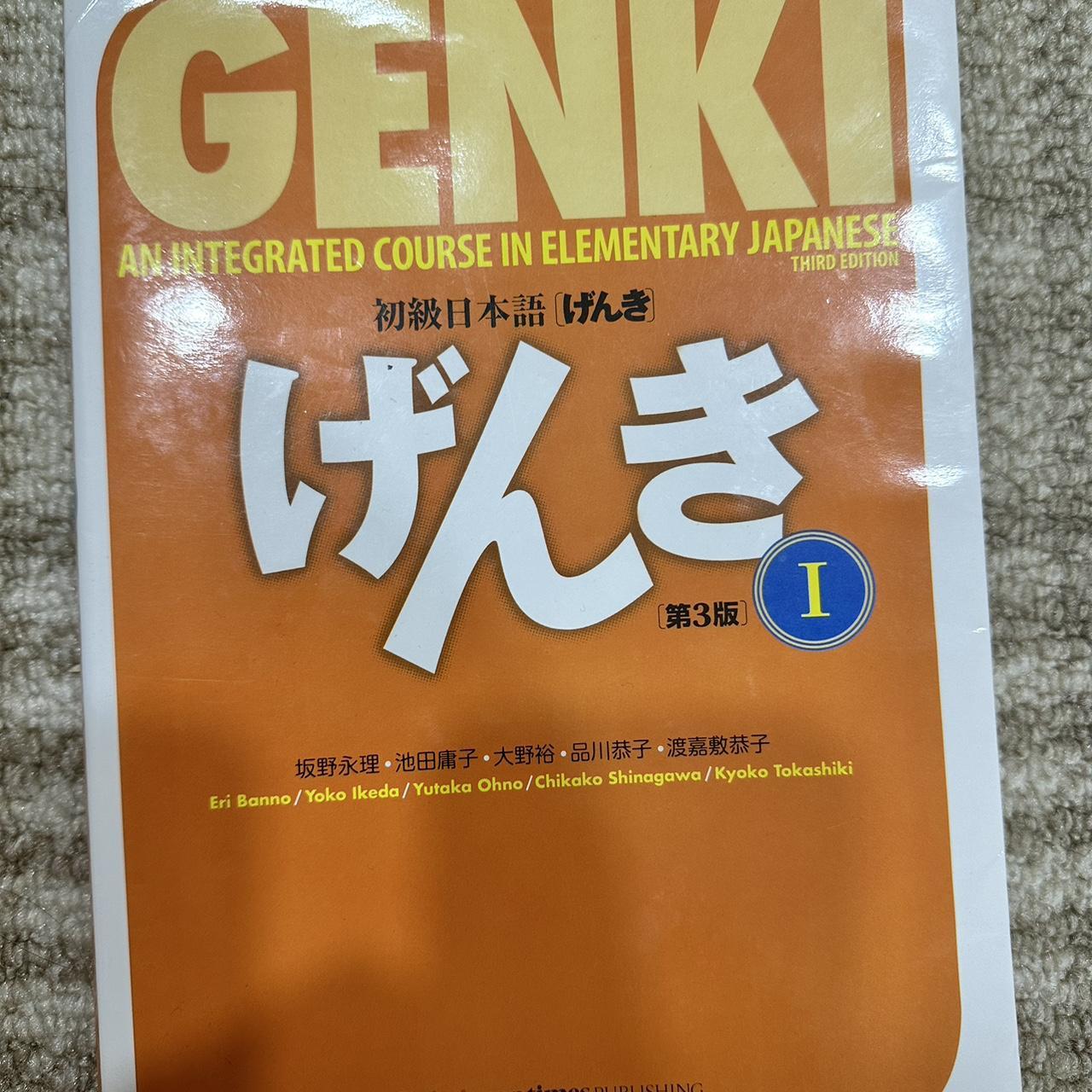 Genki Textbook Vol 1 -3rd edition -used as a... - Depop