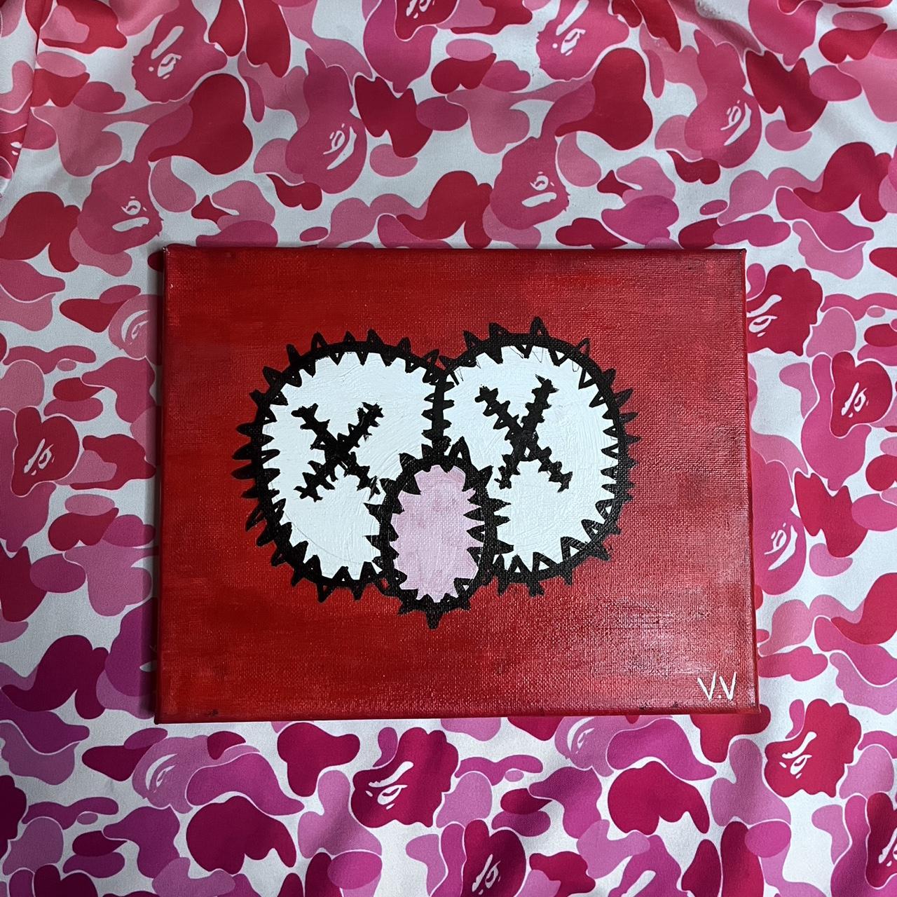 #art #kaws #elmo #Y2k #canvas | Depop