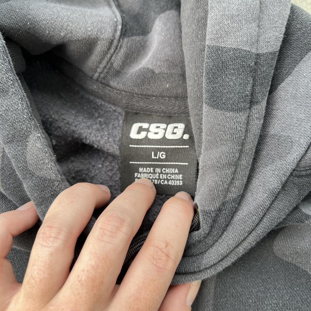 CSG Camo Hoodie - Depop