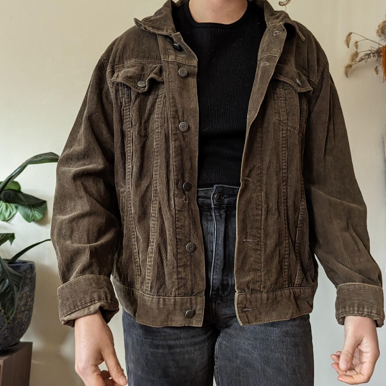 Brown Corduroy Jacket Funky jacket that's been a... | Depop
