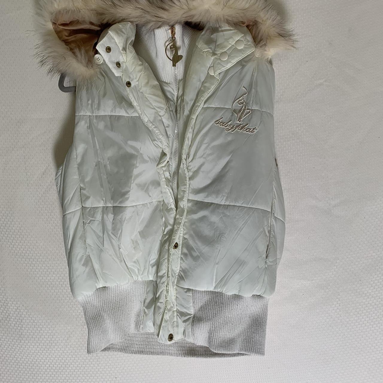 Baby Phat Women's White Jacket | Depop