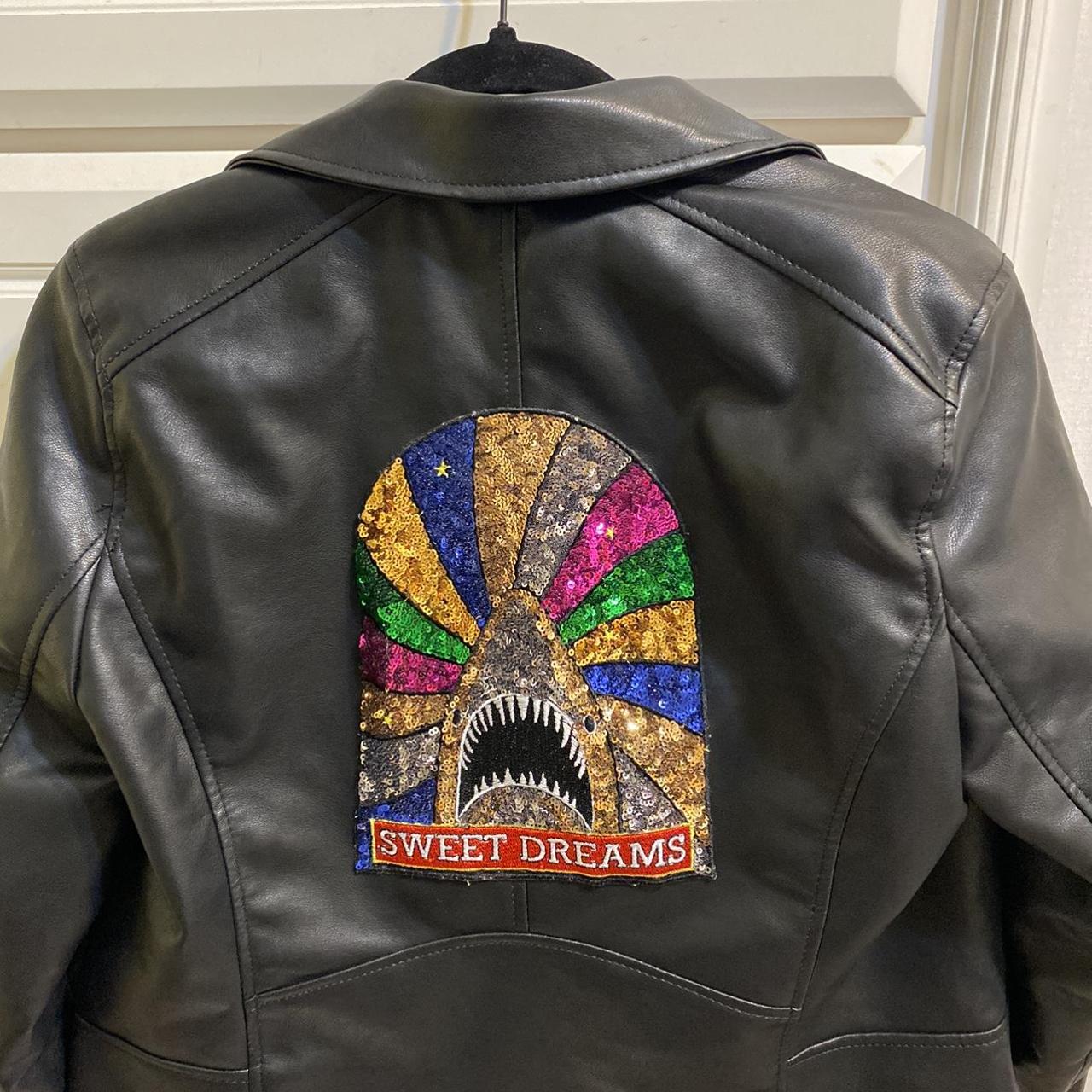 Reworked Jacket with amazing hand stitched Patch... - Depop