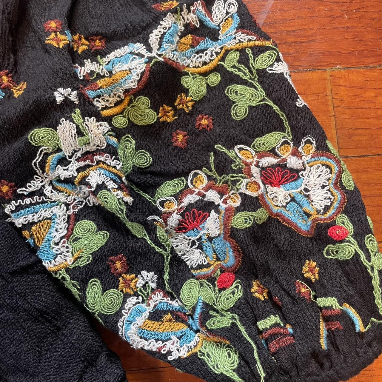 Flowwy black dress from free people with gorgeous... | Depop