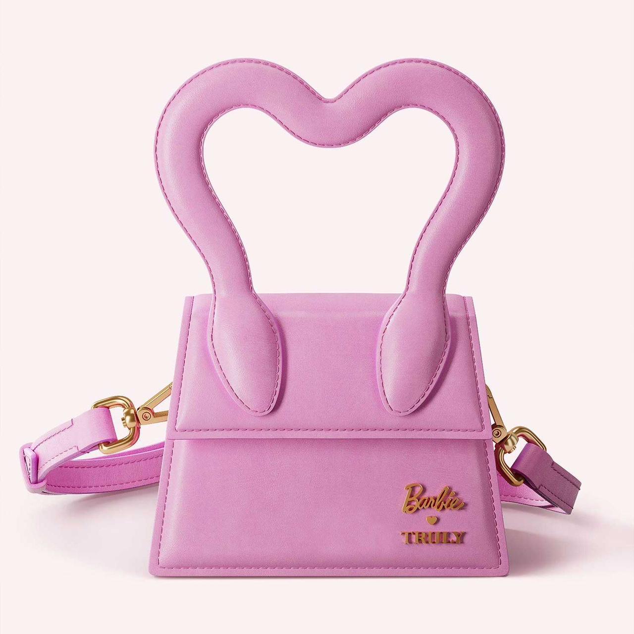 Truly x Barbie pink mini bag, looks like jacquemus... - Depop