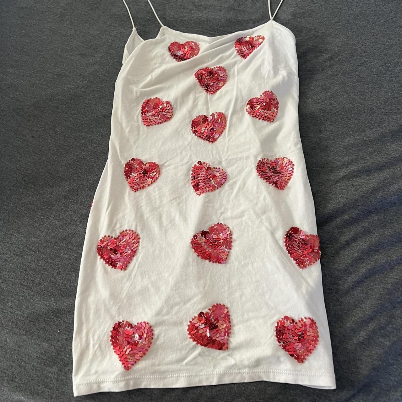 Her pony the label red heart dress - Depop