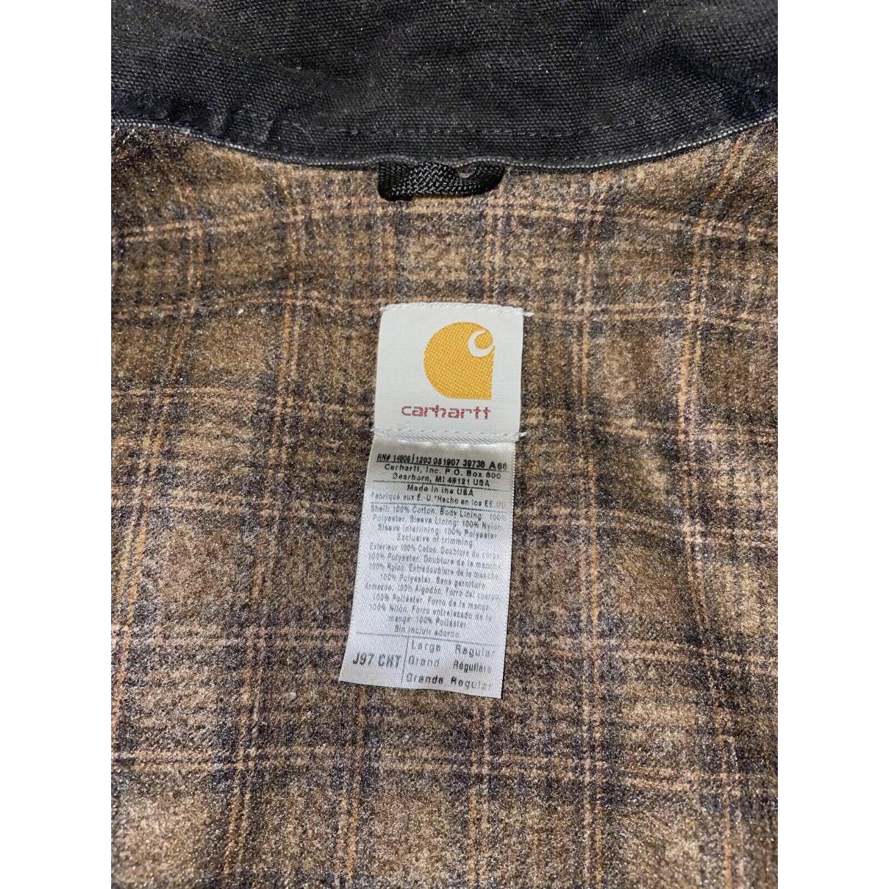 Carhartt Blanket Lined Detroit Jacket J97 CHT Faded... - Depop