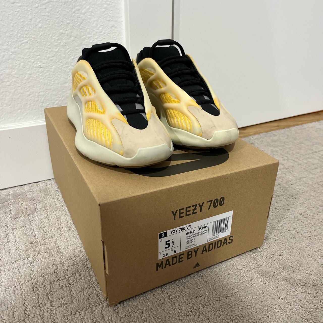 YZY 700 V3 — SAFFLOWER Women’s size 6-6.5... - Depop