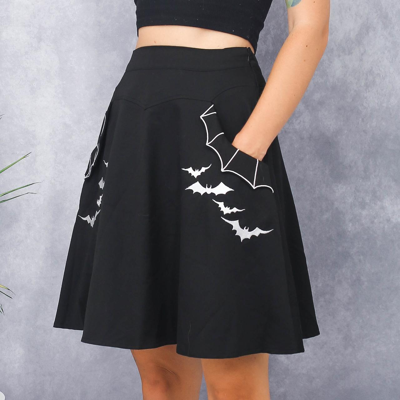 Black Bat Skirt 🚨CURRENT SALES INFO IN BIO🚨 Cute... | Depop