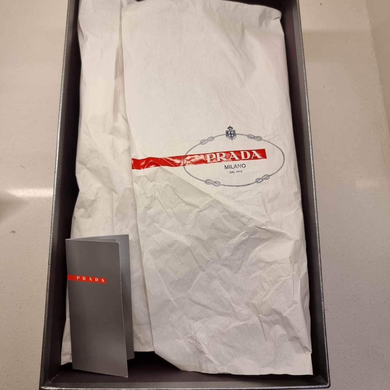 Prada America’s cup uk9 with box, dust bag etc. Have... - Depop