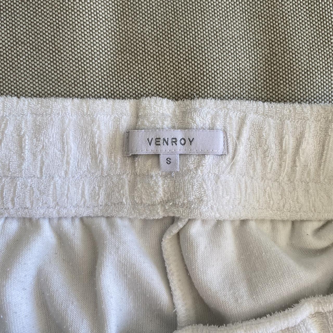Venroy Terry Towel Mini Shorts in White 🤍 Size S... - Depop