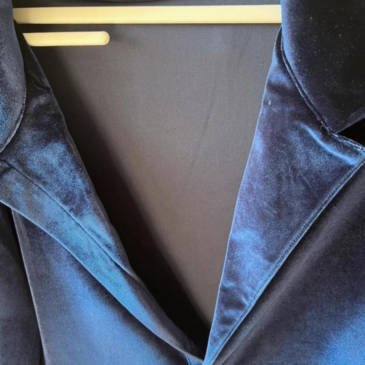 asos velvet velour shirt size large great for... - Depop