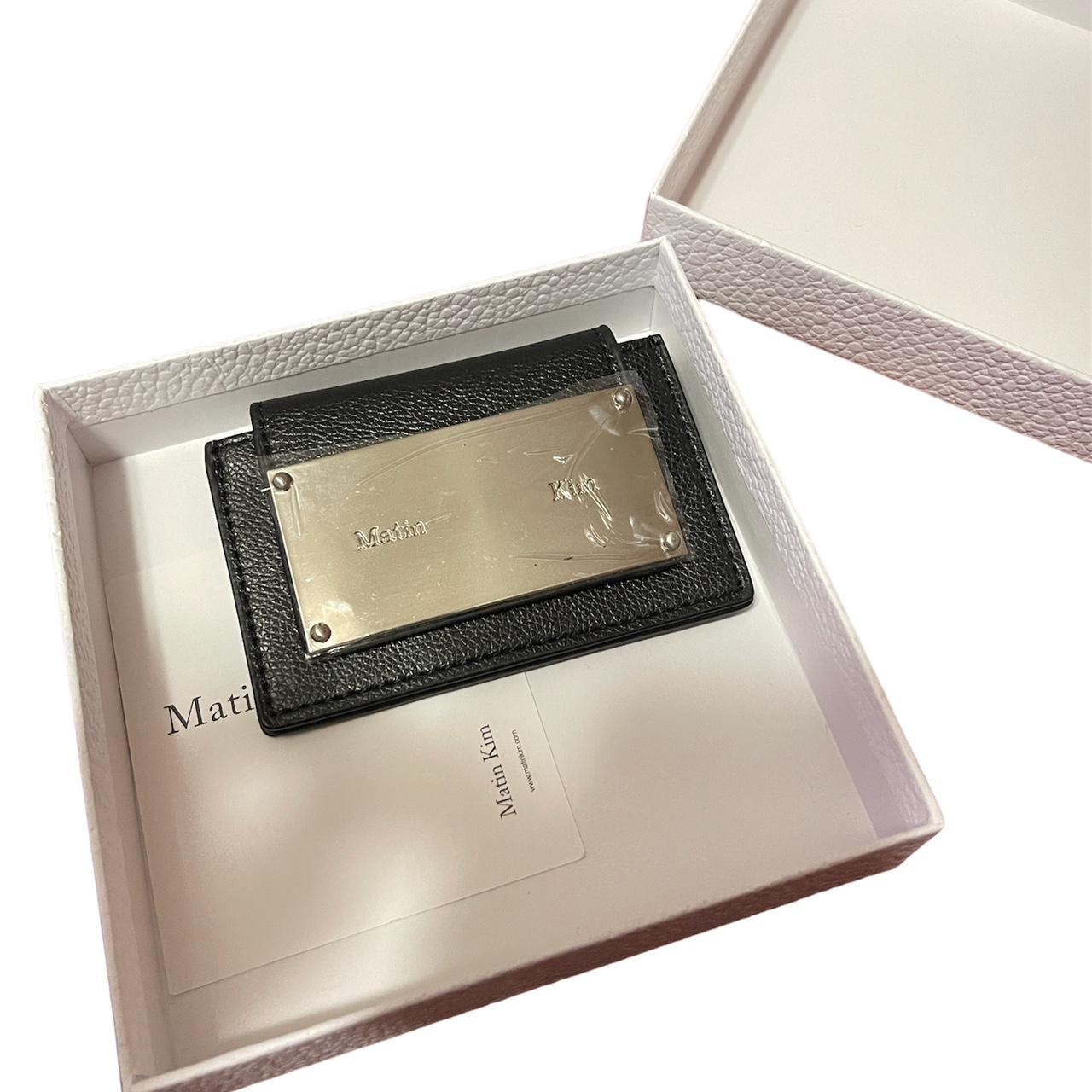 Matin Kim Card Holder Leather Wallet #leather... - Depop